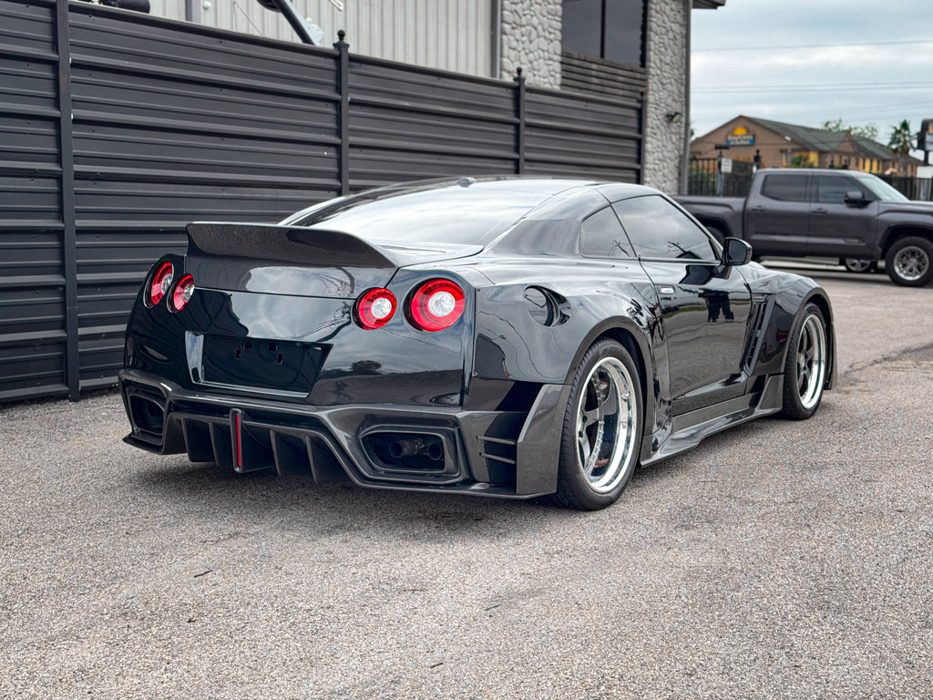 Robot Craftsman "Godzilla" Widebody Rear Diffuser for Nissan GTR R35 2