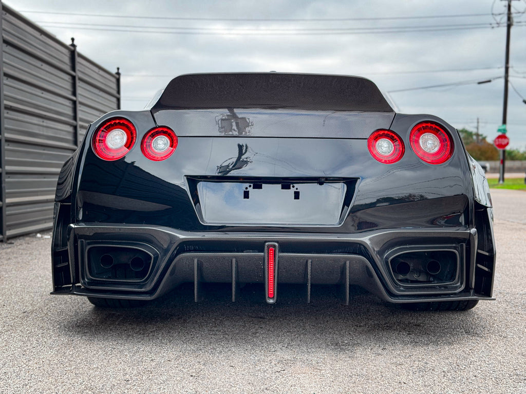 Robot Craftsman "Godzilla" Widebody Rear Diffuser for Nissan GTR R35 2
