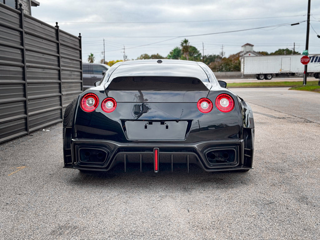 Robot Craftsman "Godzilla" Widebody Rear Diffuser for Nissan GTR R35 2