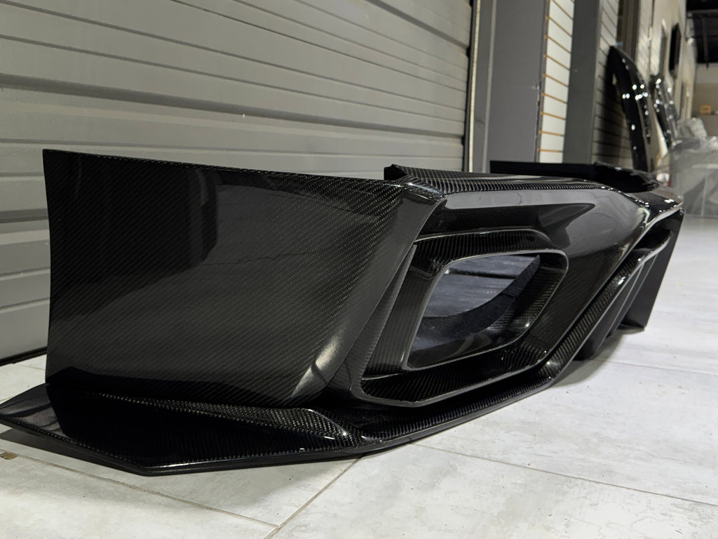 Nissan GTR Nismo Aftermarket Parts Robot Craftsman's Rear Bumper ...