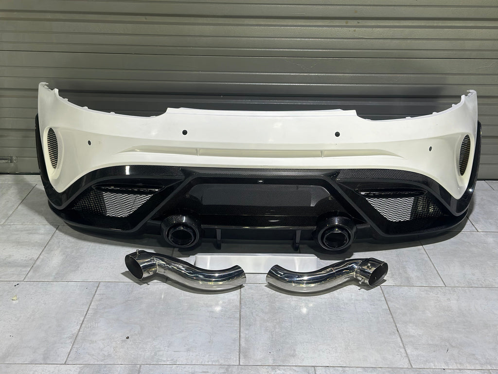 Benz AMG GT/S aftermarket parts ROBOT CRAFTSMAN Rear Bumper & Diffuser – Robot Craftsman