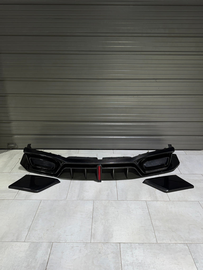 Nissan GTR Nismo Aftermarket Parts Robot Craftsman's Rear Bumper ...
