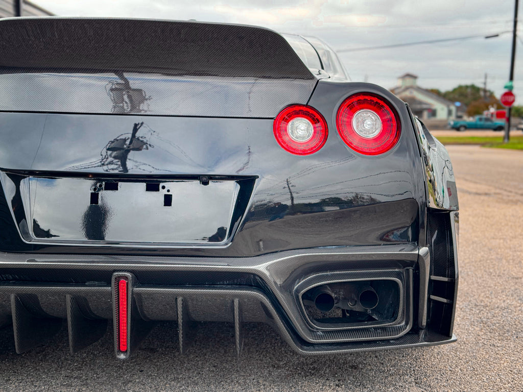 Robot Craftsman "Godzilla" Widebody Rear Diffuser for Nissan GTR R35 2
