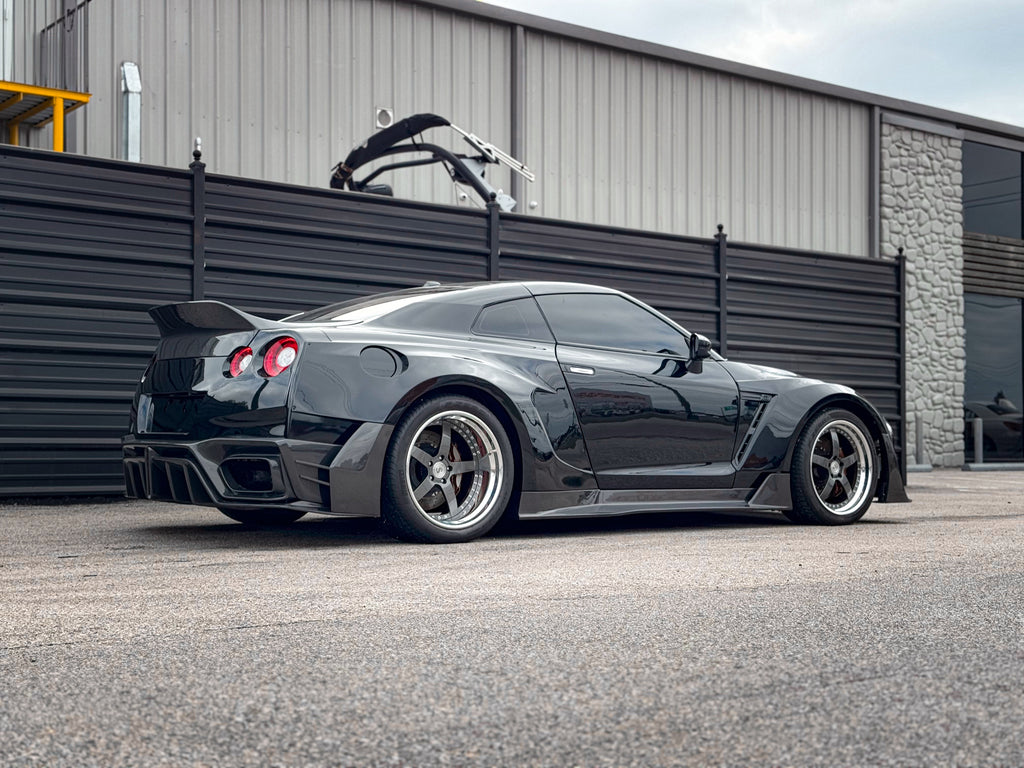 Robot Craftsman "Godzilla" Widebody Rear Diffuser for Nissan GTR R35 2