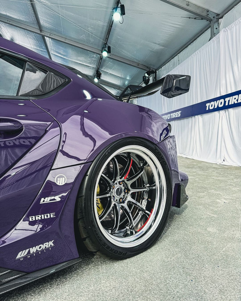 Supra MK5 A91 3.0 Aftermarket Parts Robot Craftsman Wheel Arches & Side ...