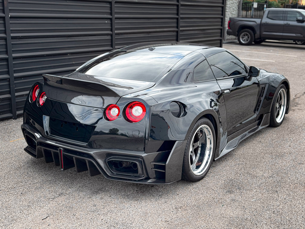 Robot Craftsman "Godzilla" Widebody Rear Diffuser for Nissan GTR R35 2