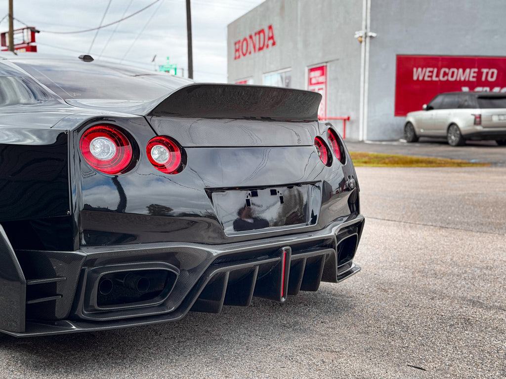 Robot Craftsman "Godzilla" Widebody Rear Diffuser for Nissan GTR R35 2