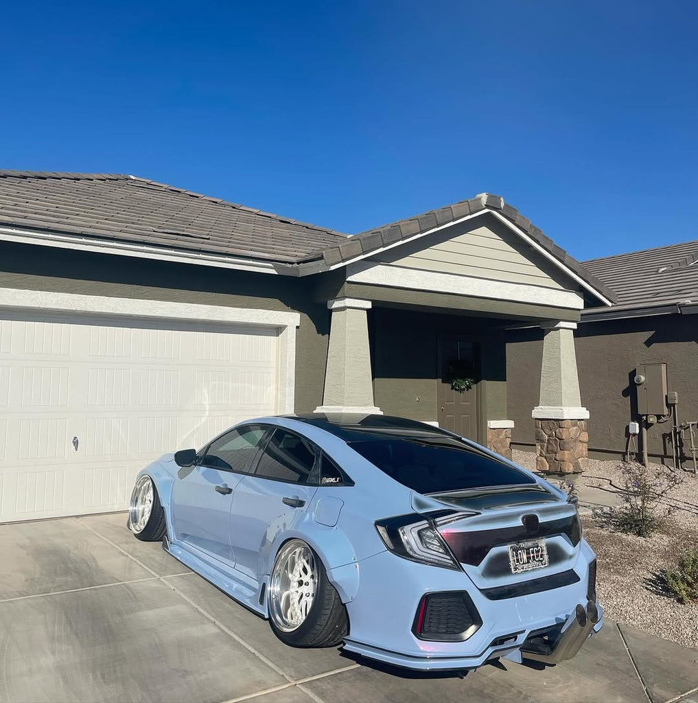 Civic 10th Gen FC1/2 SI Aftermarket Parts Robot Craftsman Rear Diffuser ...