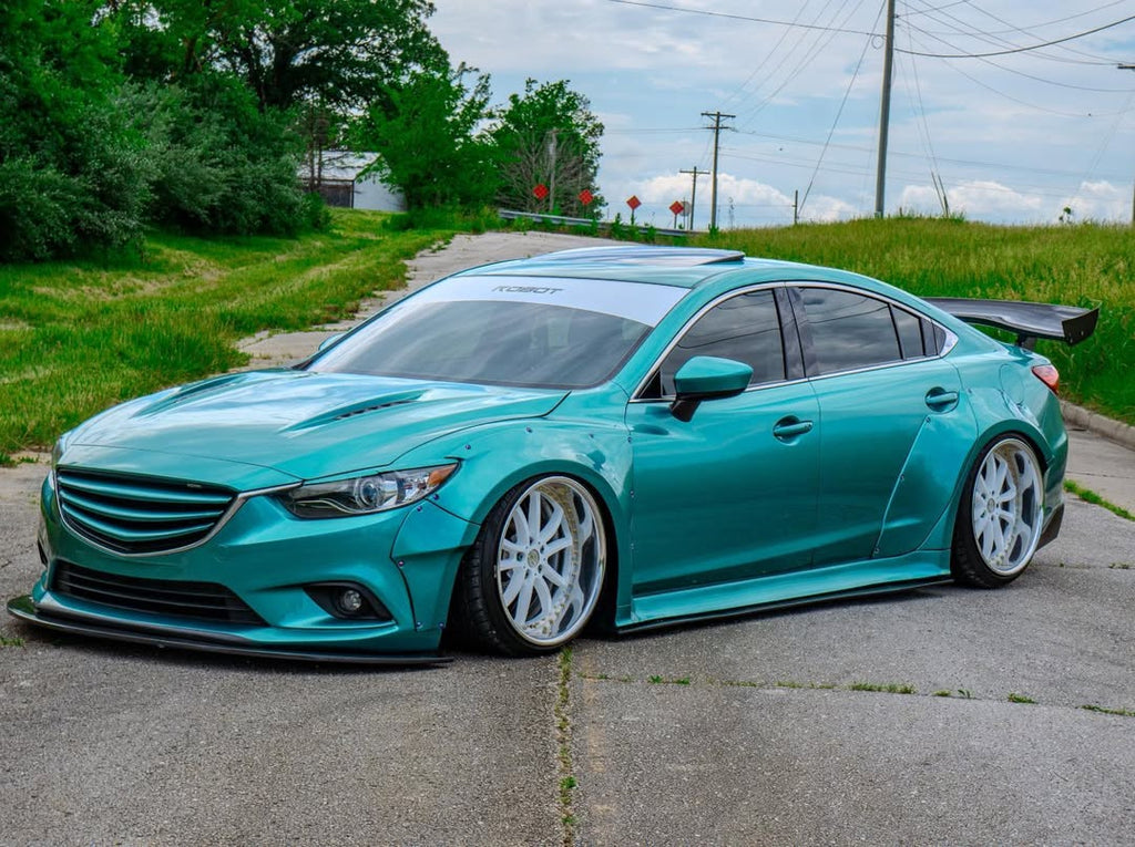 Mazda6 Aftermarket Parts Robot Craftsman Front Bumper & Lip & Lower ...