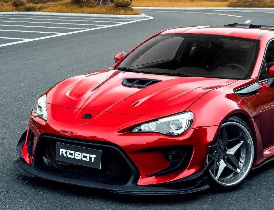 Toyota GT86 Aftermarket Parts Robot Craftsman Front Bumper & Lip Carbon ...