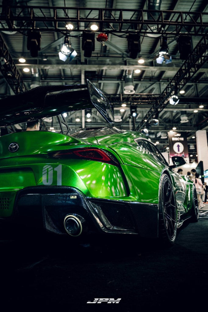 Supra MK5 A91 3.0 Aftermarket Parts Robot Craftsman Wheel Arches & Side ...