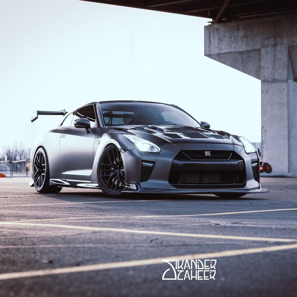 Carbon Fiber Swan Neck Hammer GT Wing For Nissan GTR R35 – Robot Craftsman