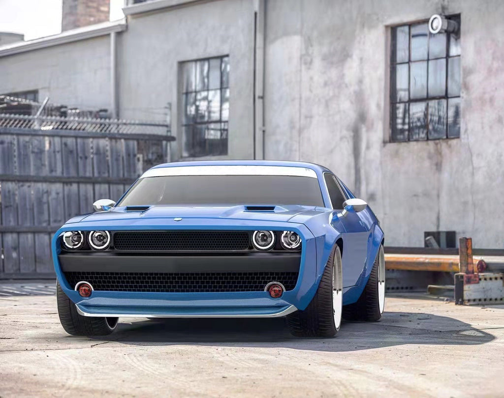Front Bumper 'BANDIT' for Dodge Challenger 2015-ON – Robot Craftsman