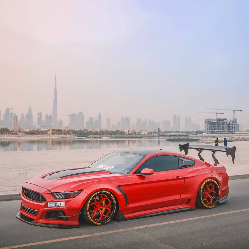 STORM Widebody Bumper & Lip for Mustang S550 GT EcoBoost V6 – Robot ...