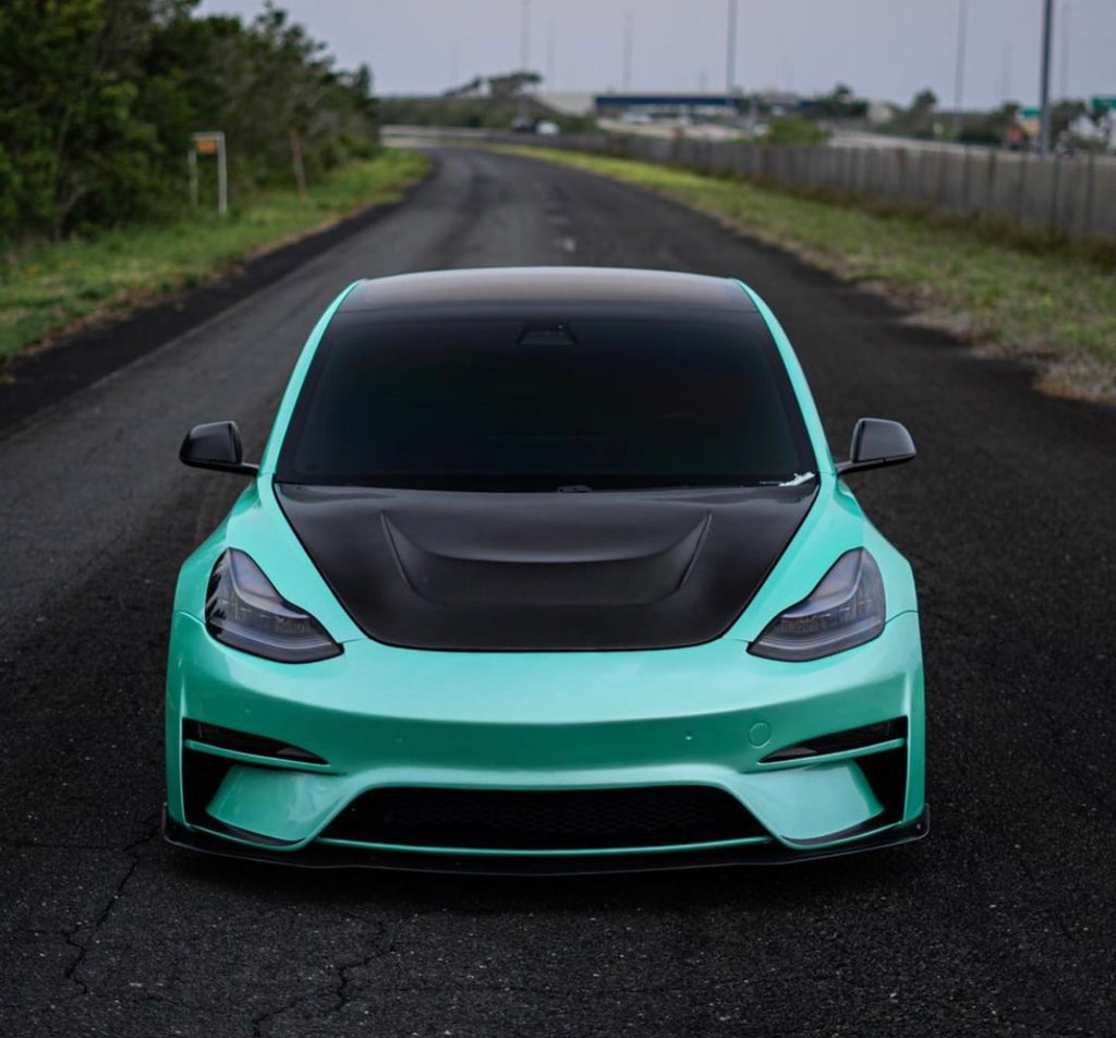 Robot Craftsman "Crypton" Hood Bonnet For Tesla Model 3