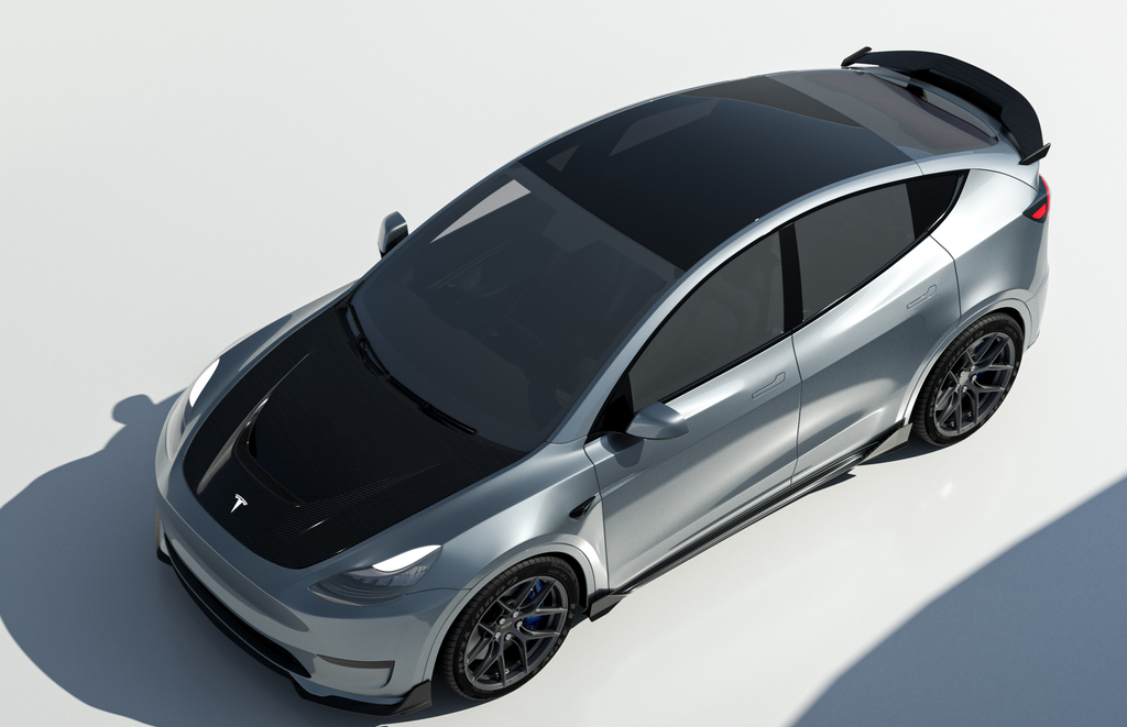 Crypton Hood Bonnet for Tesla Model Y - Carbon Fiber or FRP – Robot ...