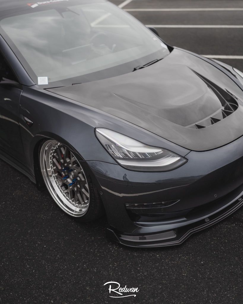 Robot Craftsman "Crypton" Hood Bonnet For Tesla Model 3