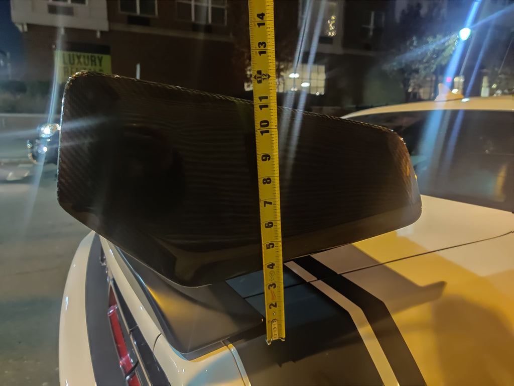 Carbon or FRP Swan Neck GT Wing For Challenger Hellcat – Robot Craftsman
