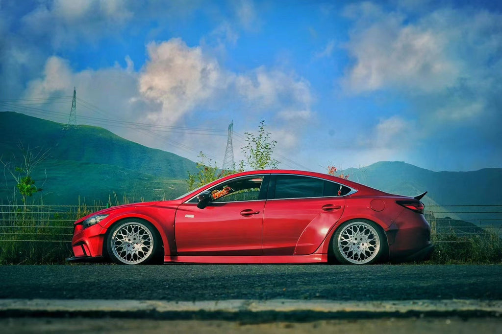 Mazda 6 Ducktail Rear Spoiler Wing FRP or Carbon Fiber – Robot Craftsman